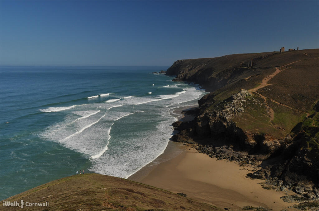 Chapel Porth beach - circular walks