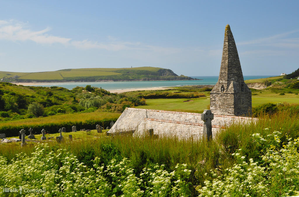Polzeath to St Enodoc Church circular walk