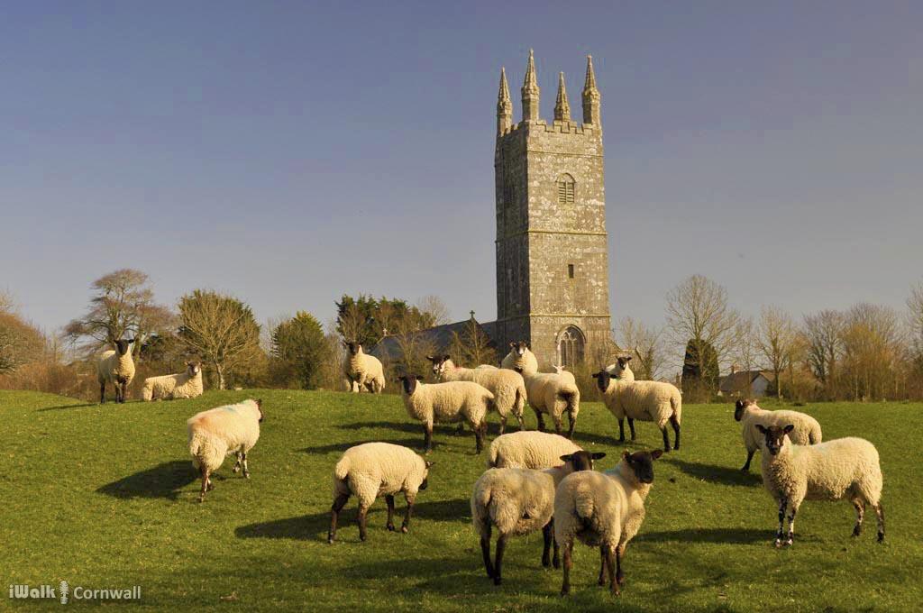 Circular walk from Week St Mary to Penhallam