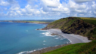 Millook Haven beach - circular walks