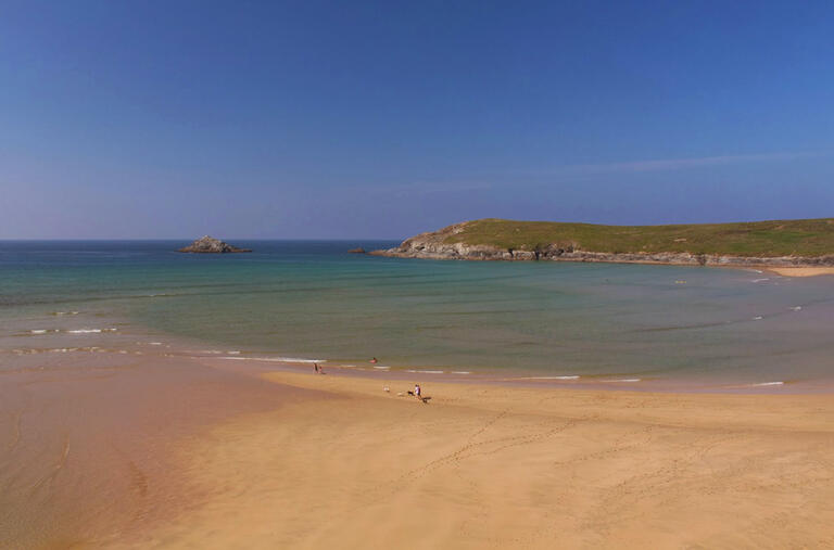Crantock beach - circular walks