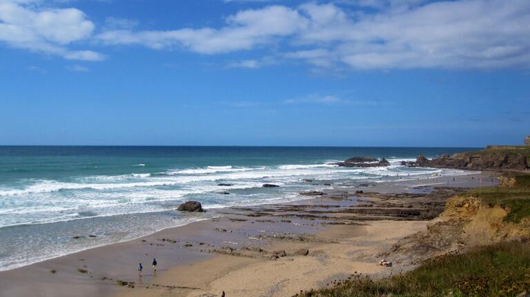 Crooklets beach - circular walks
