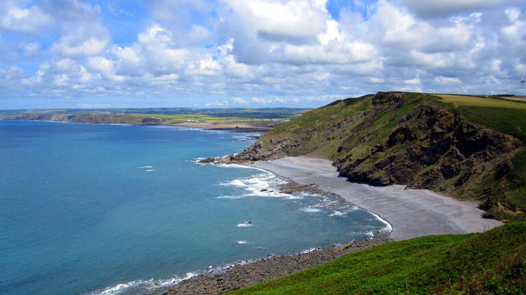 Millook Haven beach - circular walks