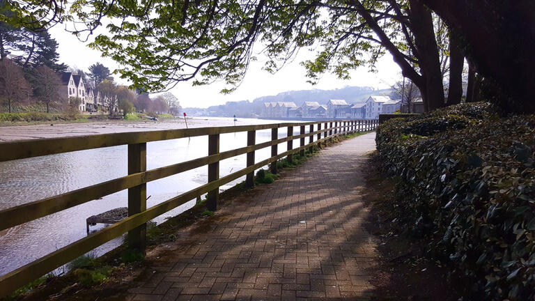 Circular walks beside the Truro River