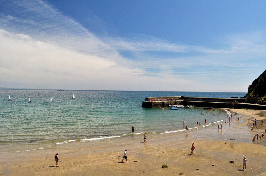 Gorran Haven beach - circular walks