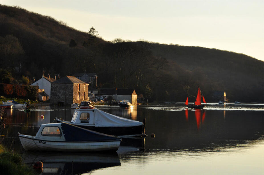Circular walks beside the River Lerryn