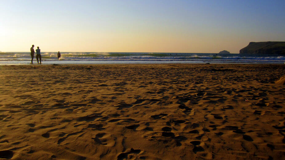 Polzeath beach - circular walks