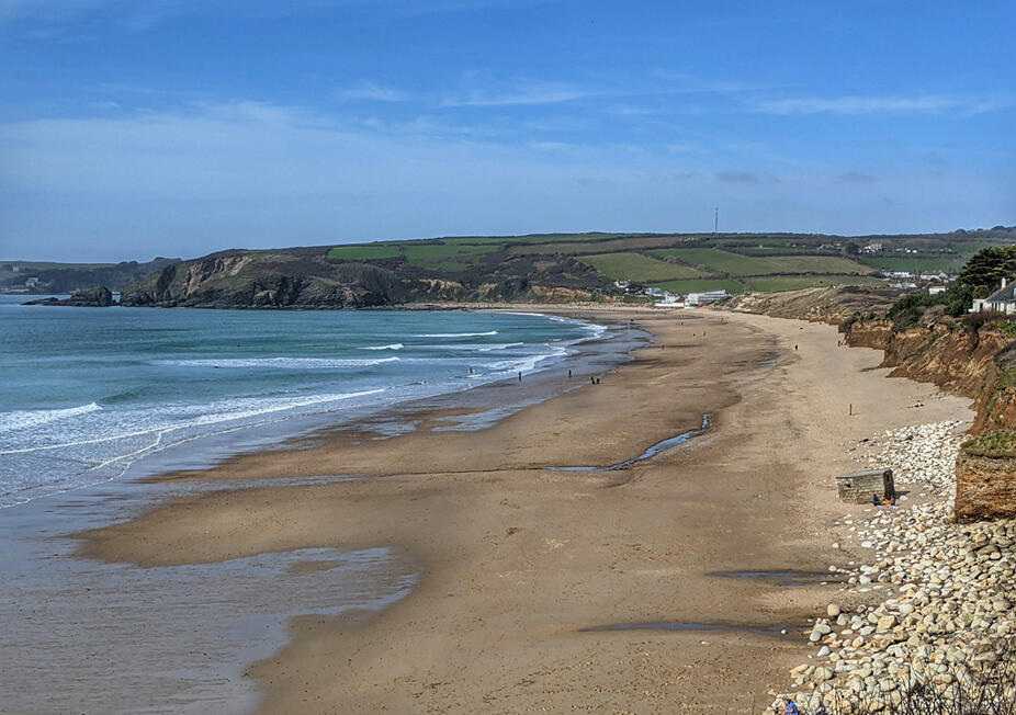 Praa Sands beach - circular walks