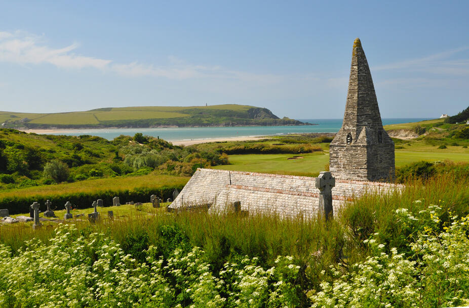 Polzeath to St Enodoc Church circular walk