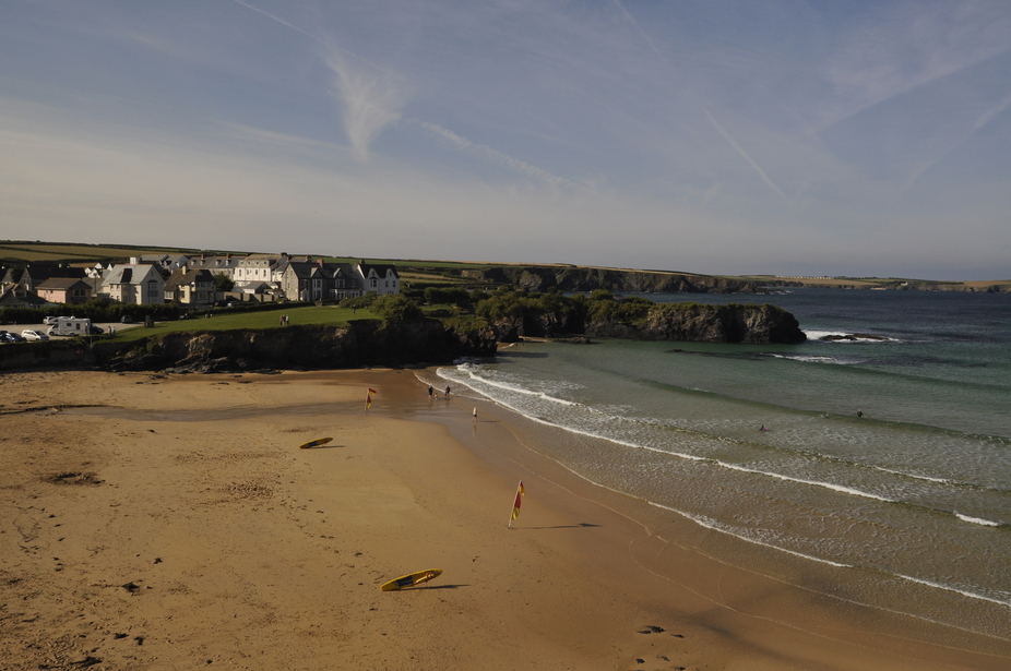 Walks visiting Trevone beach